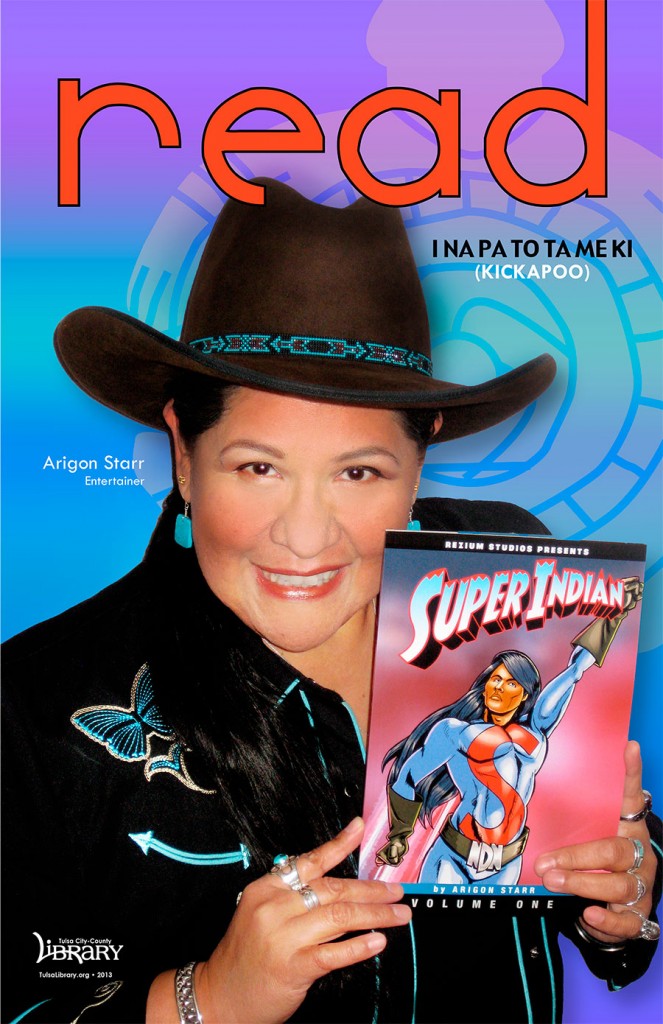 Tulsa’s Newest Poster Girl! – Super Indian Comics